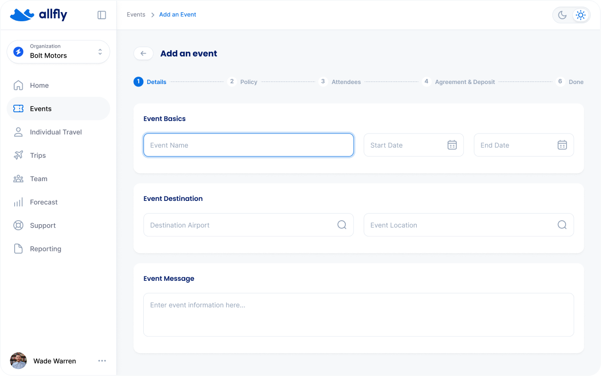 AllFly | Book & Manage Group Air Travel