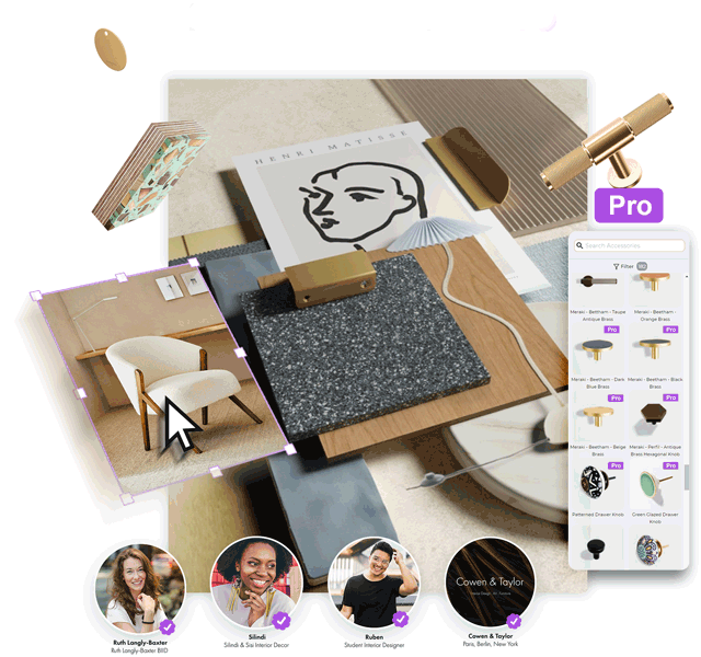 Mattoboard Pro - 3D Mood Boards and A&D Virtual Sampling for Interior ...