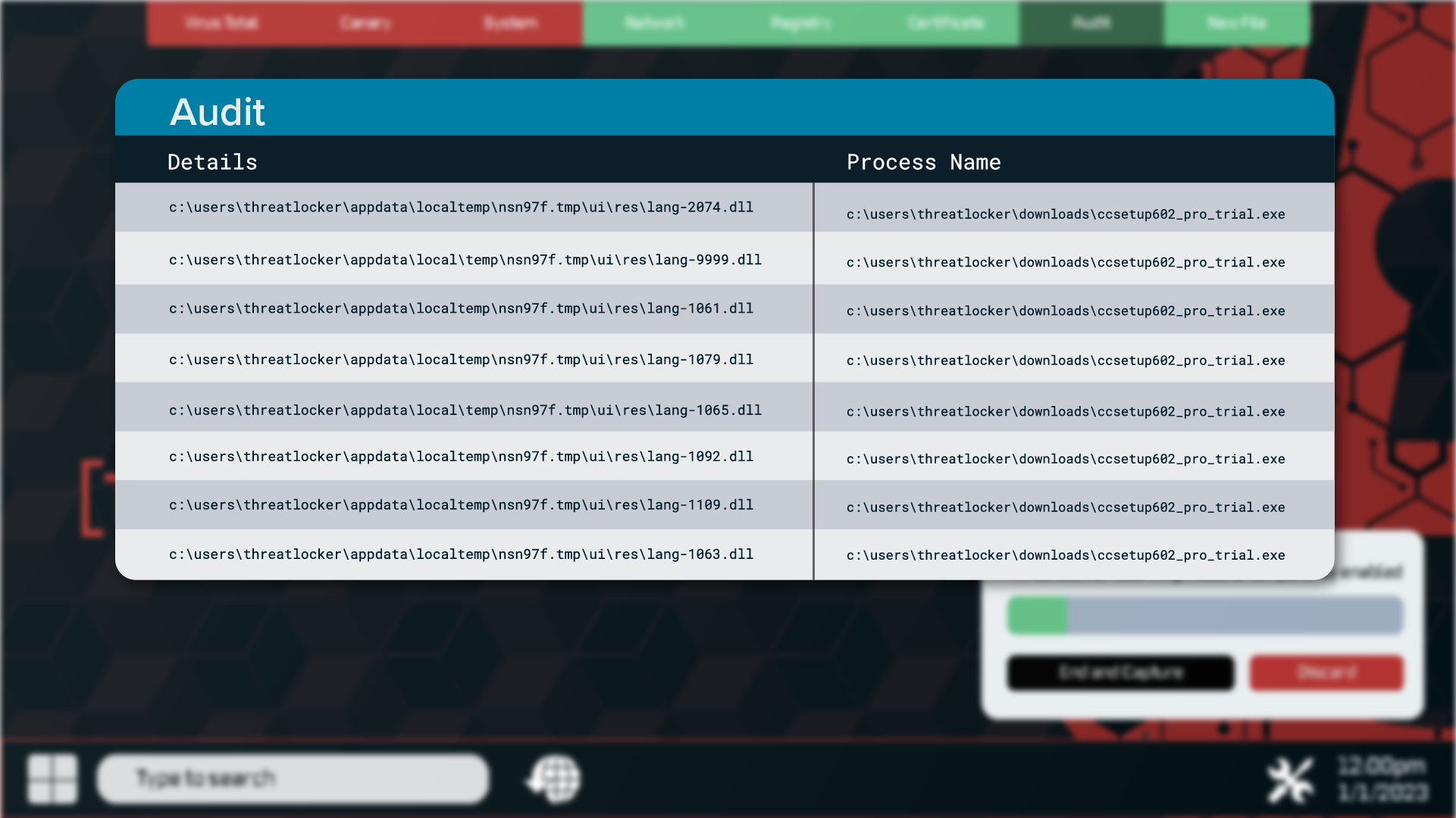 Testing Environment | ThreatLocker