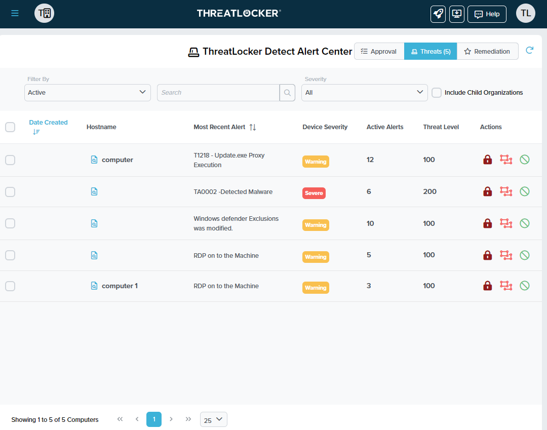 ThreatLocker® Detect | EDR | Endpoint Detection and Response