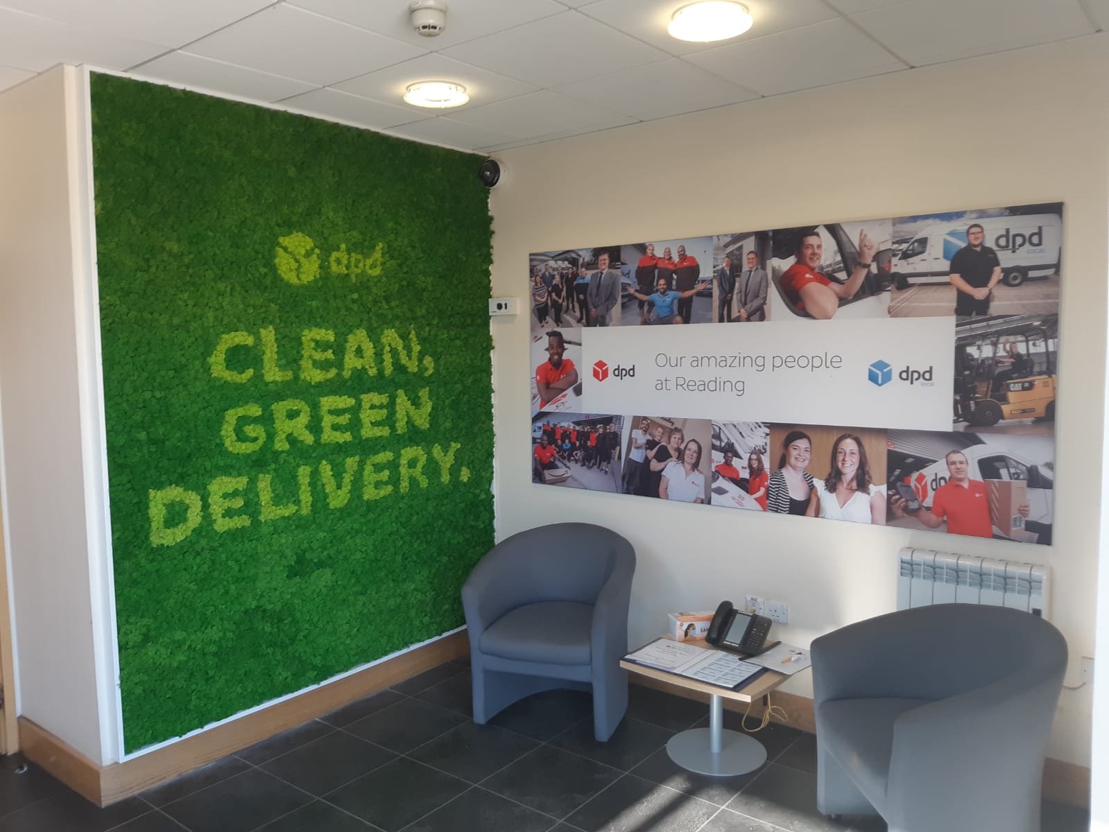 DPD Green Case Study | Vantage Spaces