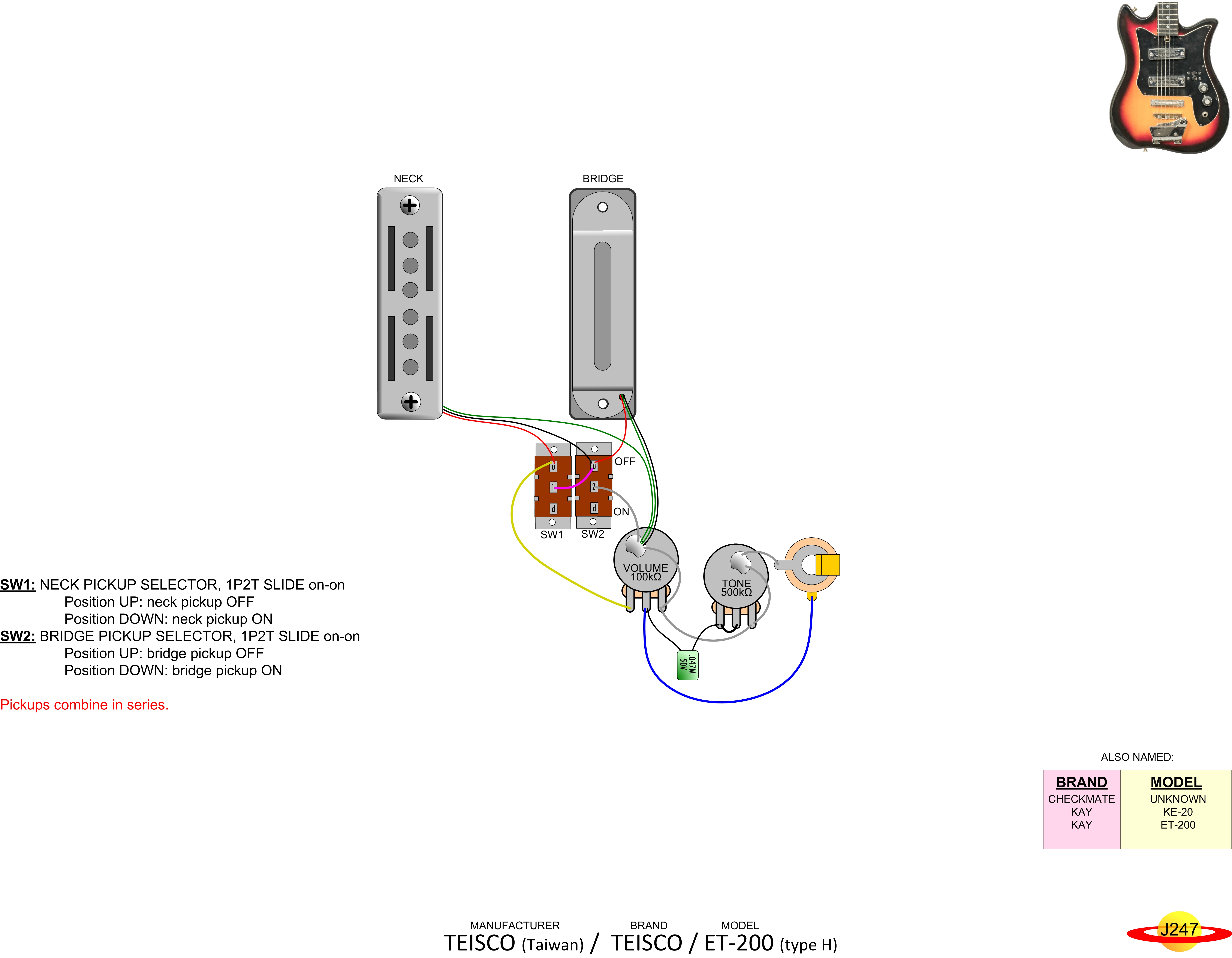 Saturn Guitar Circuits