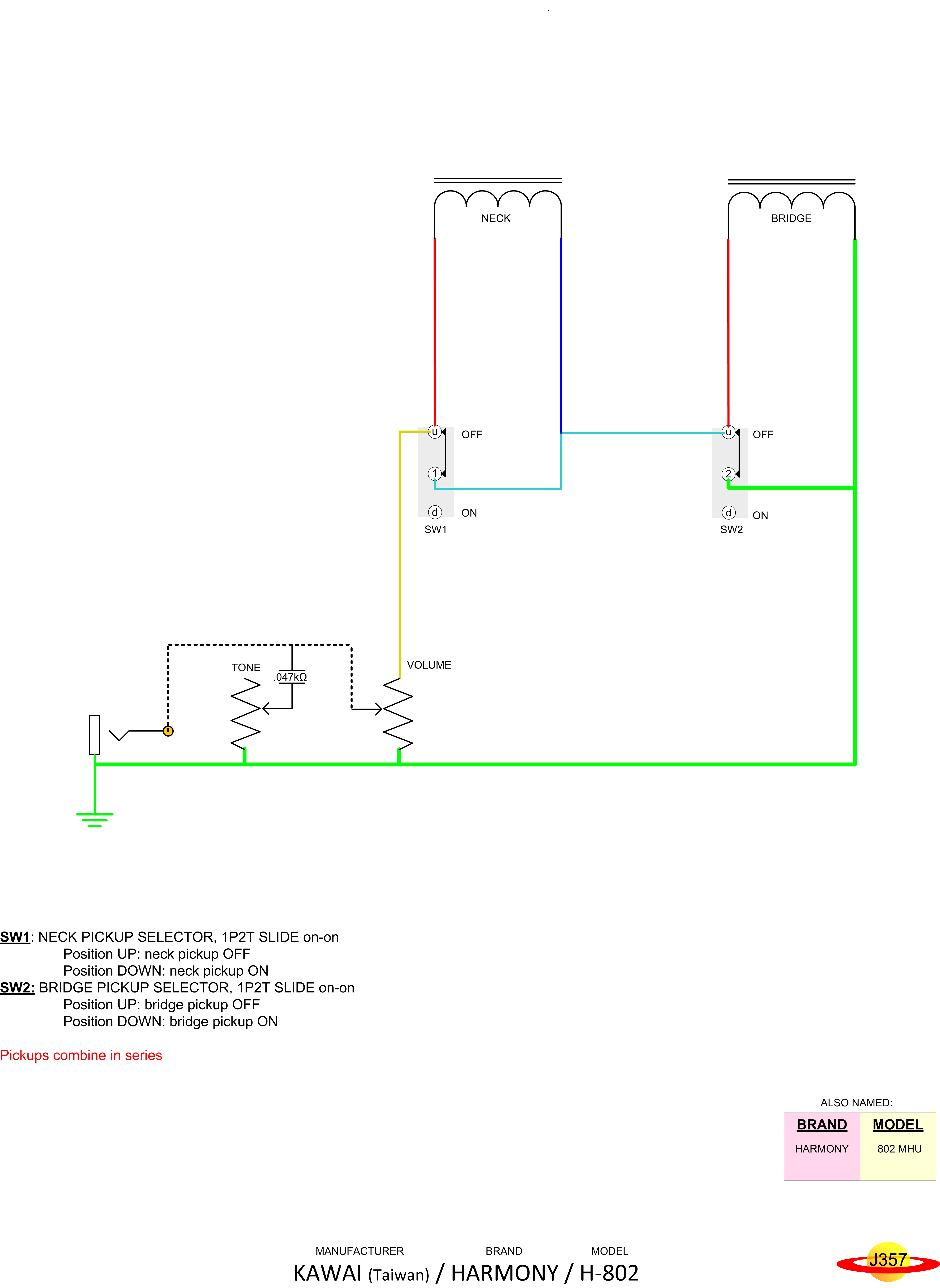 Saturn Guitar Circuits