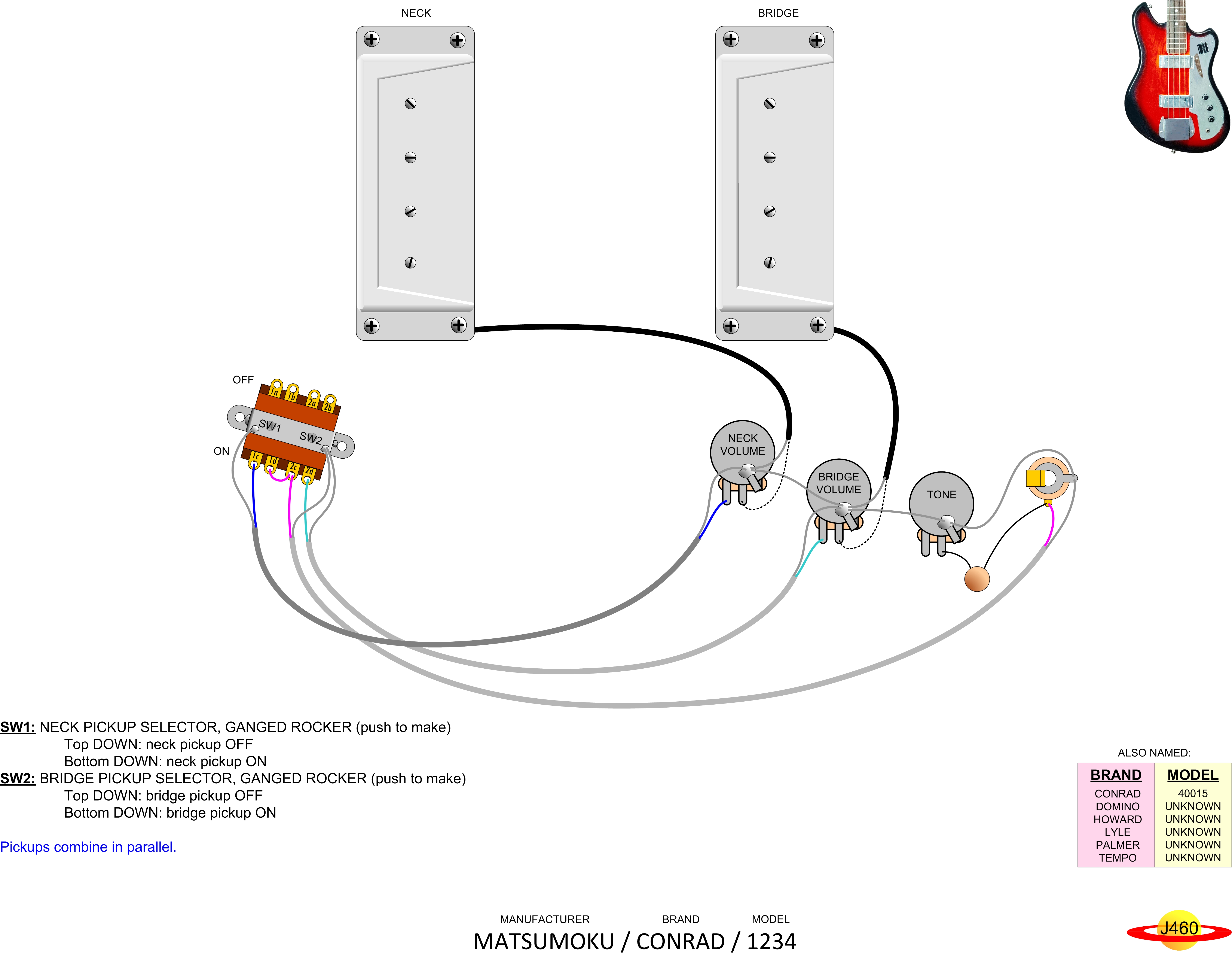 Saturn Guitar Circuits