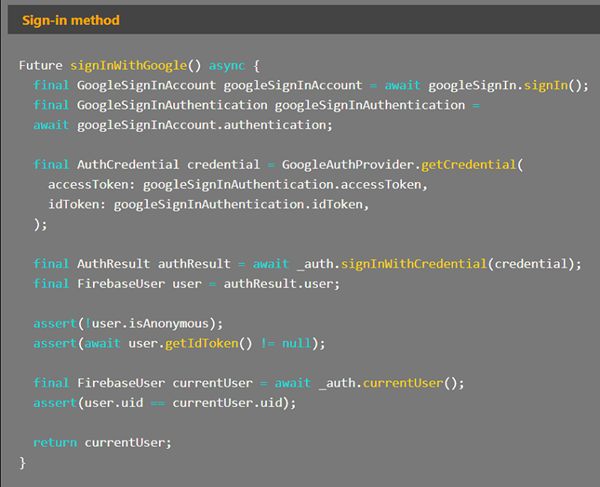 How to implement Google sign-in with Flutter in 10 minutes! - Growfy ...