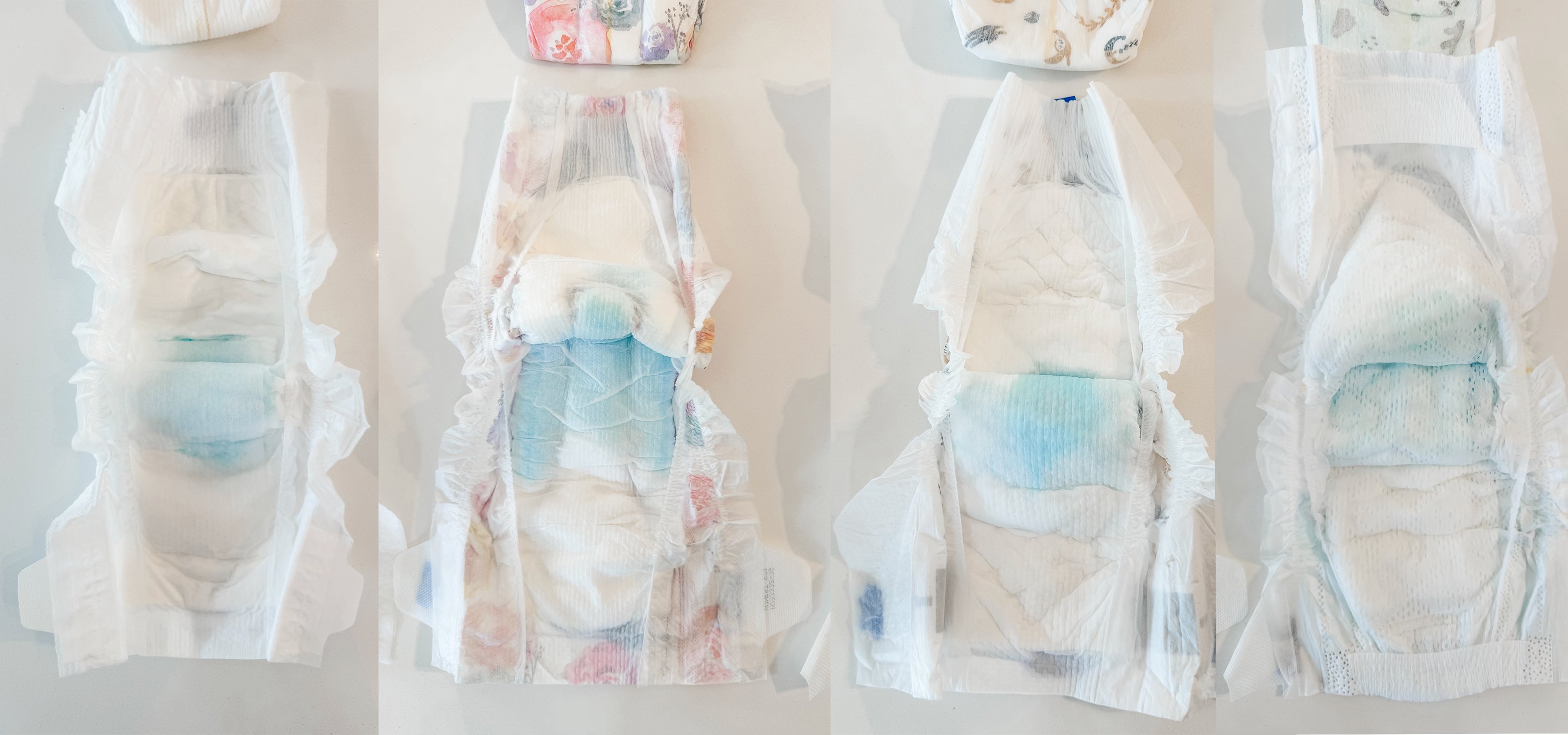 The Most Absorbent Diaper? Testing Coterie, Honest, Millie Moon ...