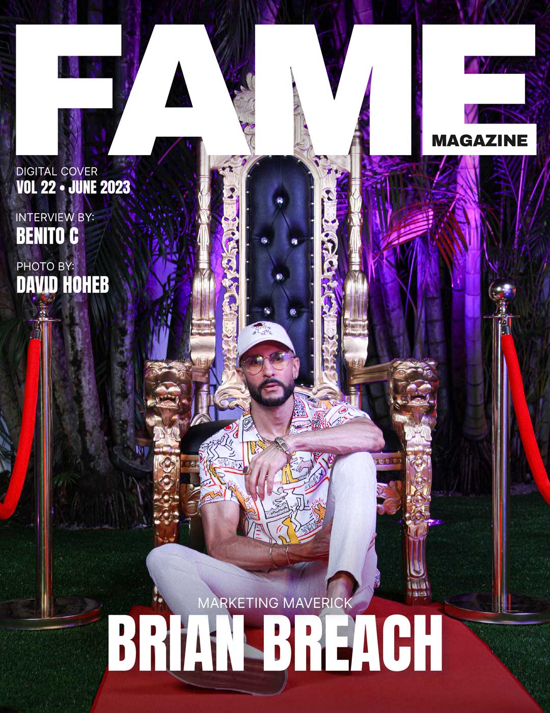 FAME Magazine Digital Cover: Brian Breach: A Multi-Talented ...