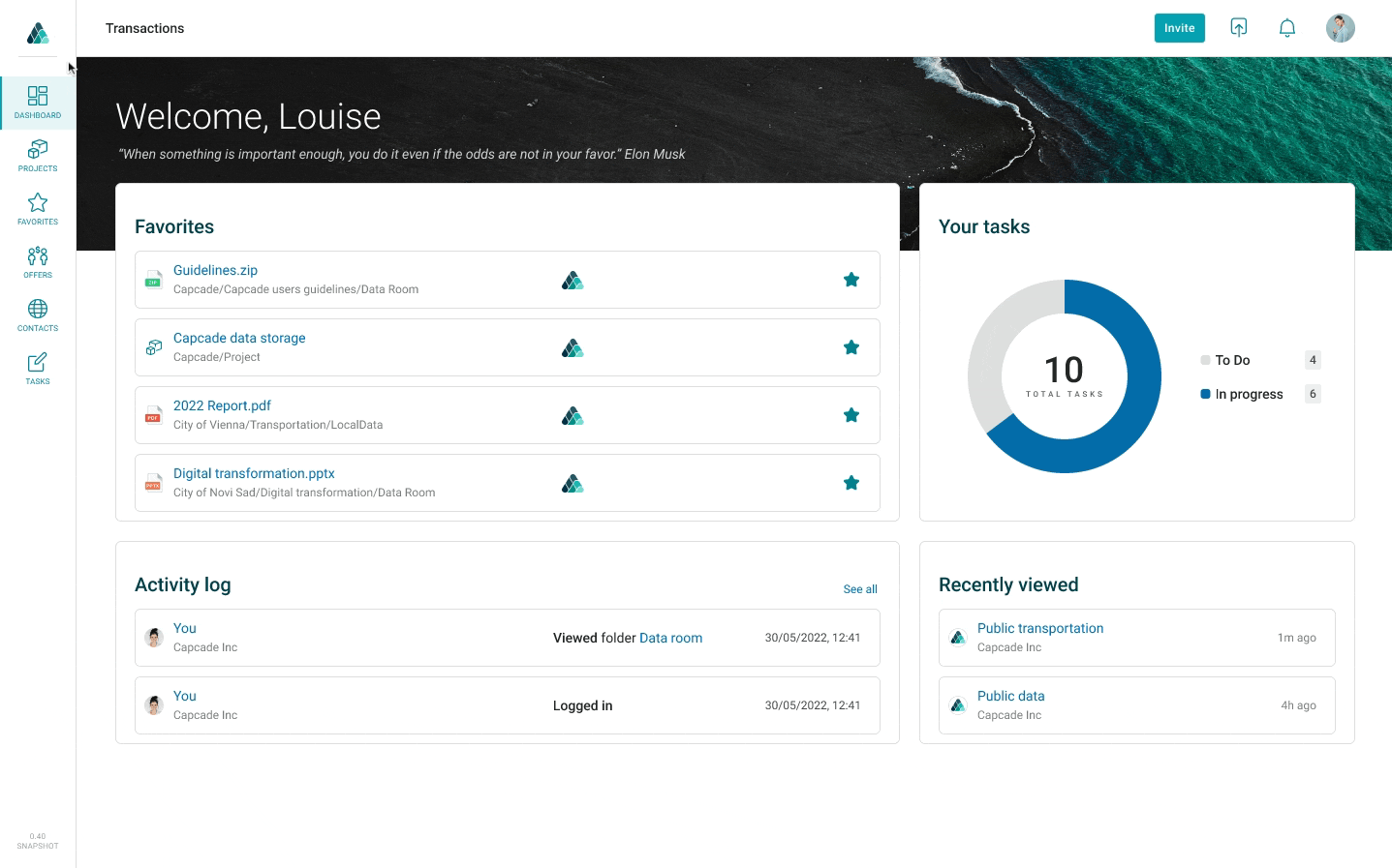 Capcade - Transaction Orchestration Software