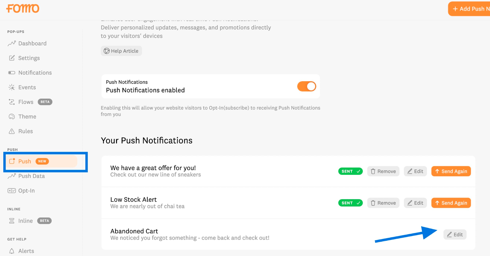 Reclaim Lost Sales with This Push Notification Strategy for Abandoned Carts