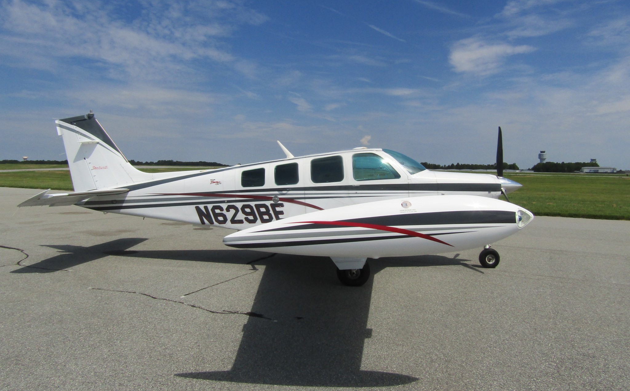 N629BE 1999 Turbo Normalized A36 w Air Cond, Full TKS, Tip Tanks & More ...