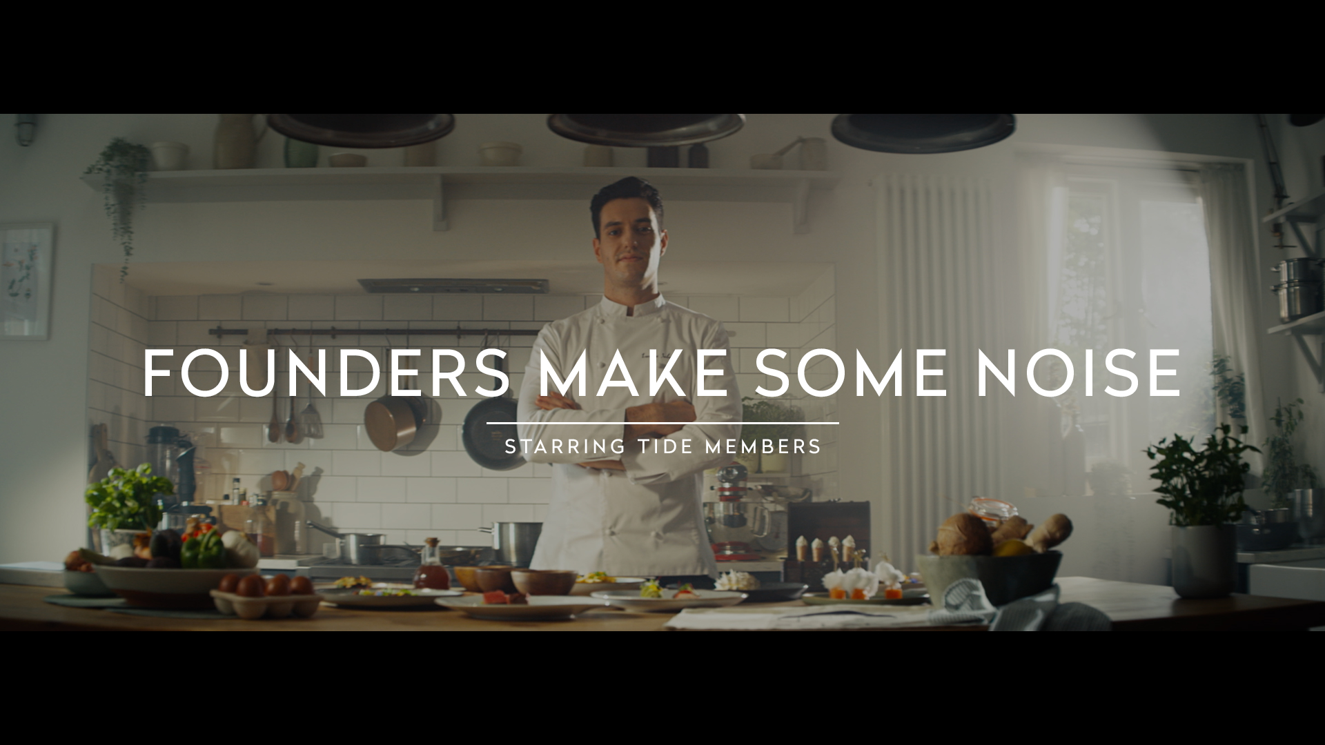 TV commercial for Tide 'Founders make some noise'