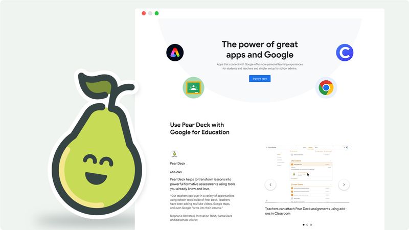 Empowering Education with Pear Deck in the Google for Education App Hub ...