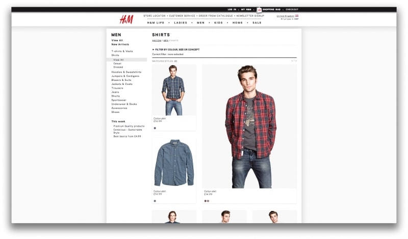 25 Examples of Good E-Commerce Website Design