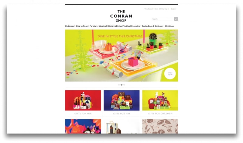 25 Examples of Good E-Commerce Website Design