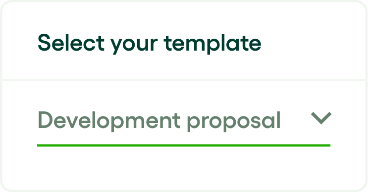 Online Proposal Builder - Bonsai