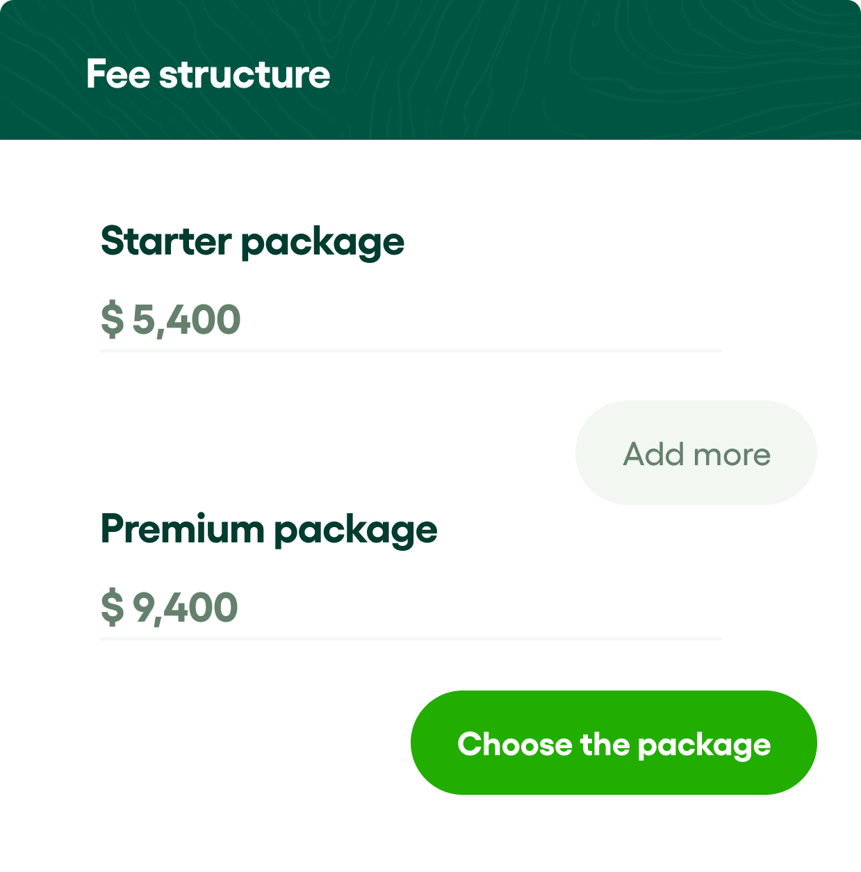 Online Proposal Builder - Bonsai