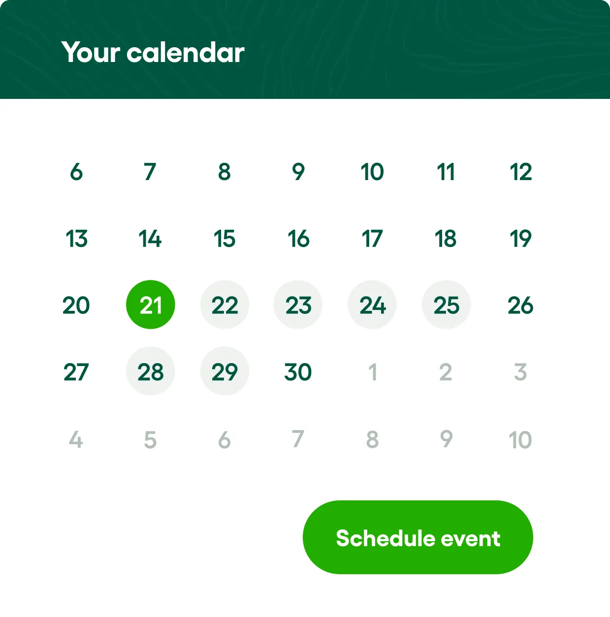 Scheduling software - Bonsai