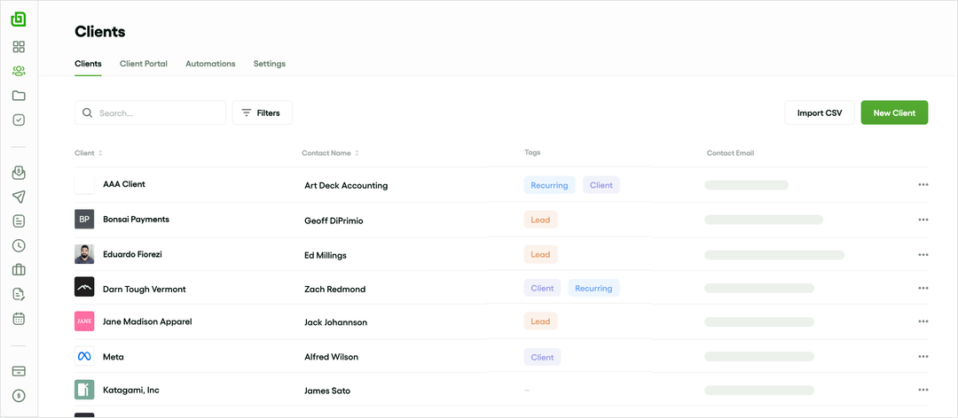 Bonsai - Business management software