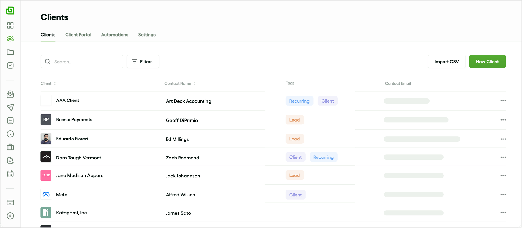 Bonsai - Business management software