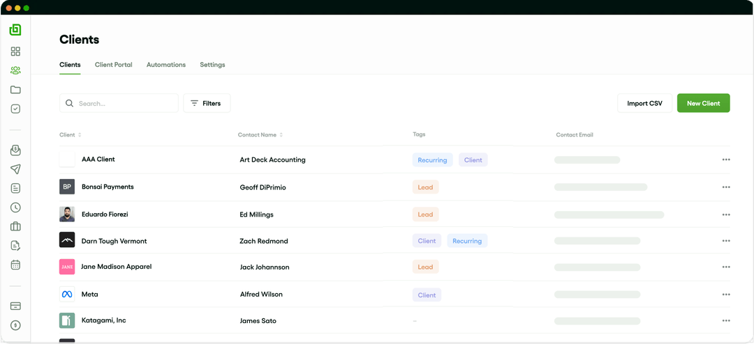 Bonsai - Business management software
