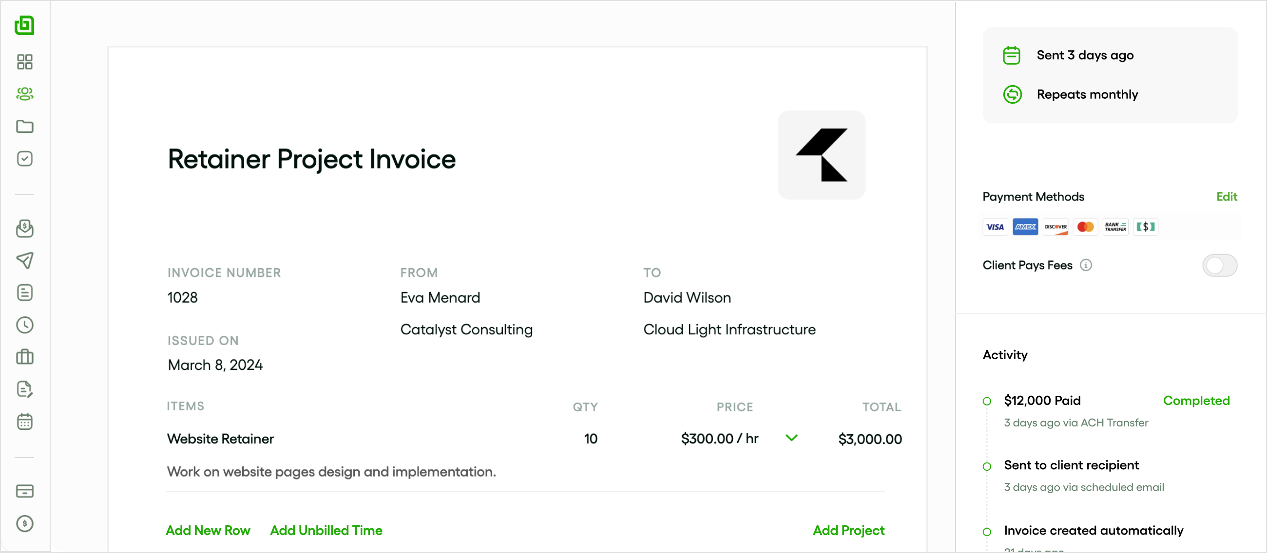 Bonsai - Business management software