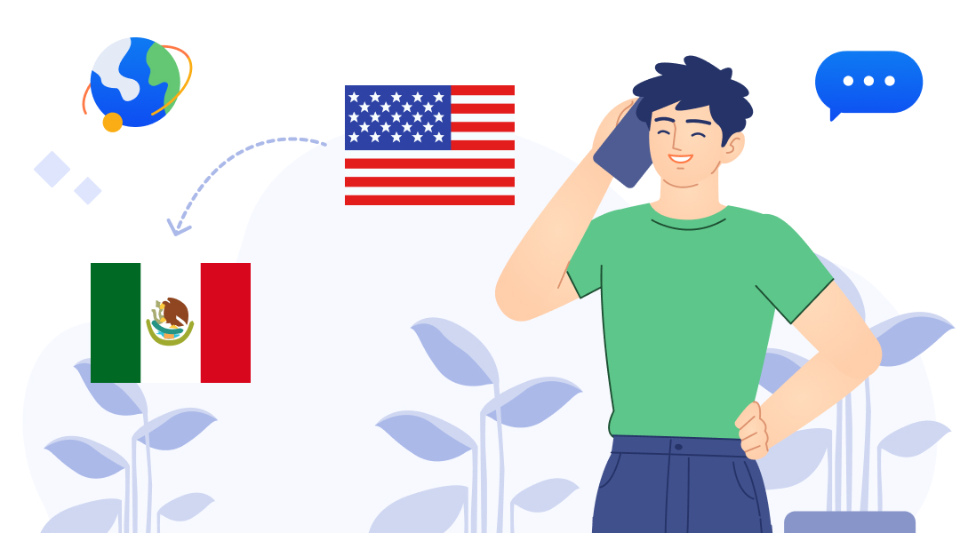 Textr Team: How to Call Mexico From United States of America