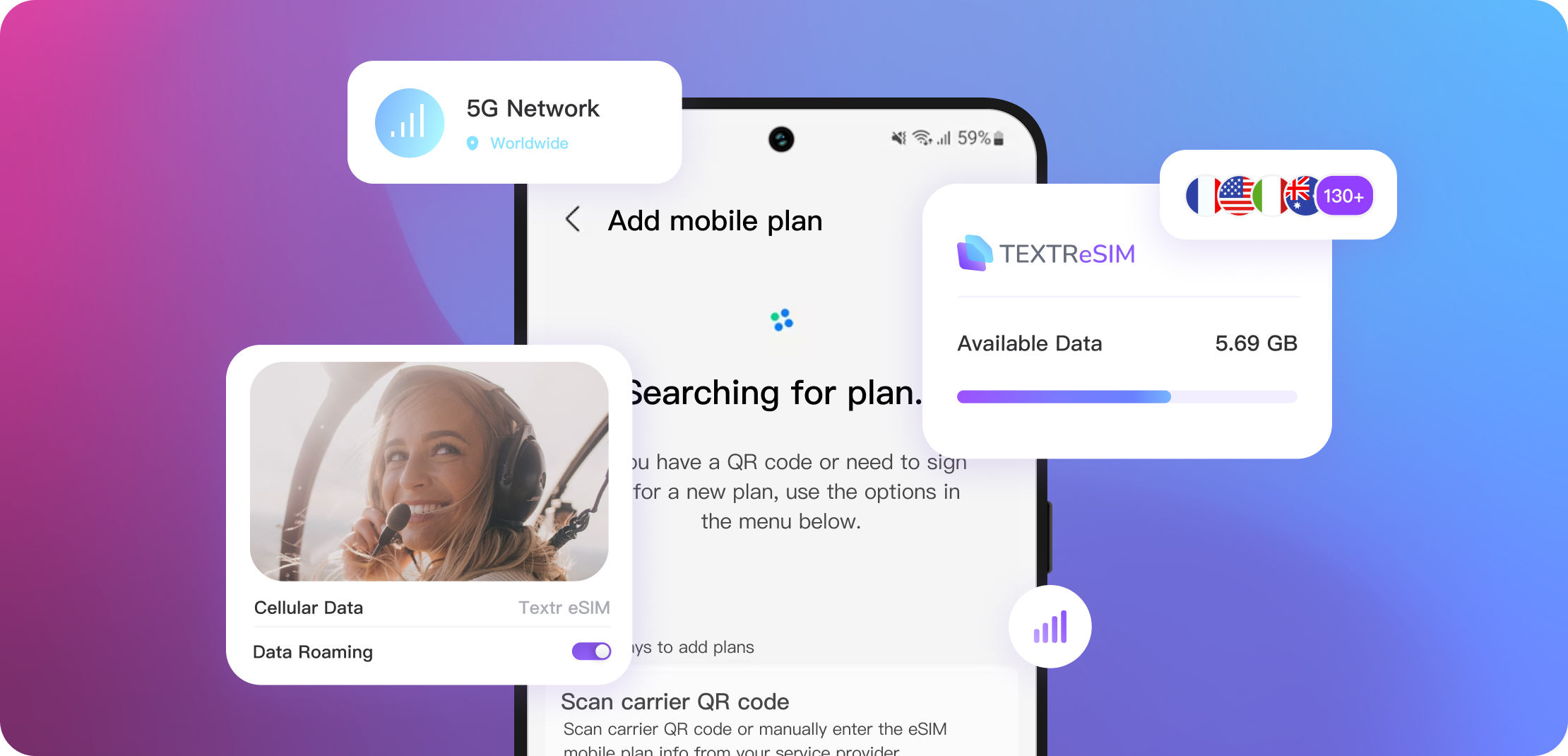 How to activate eSIM on Samsung S21?