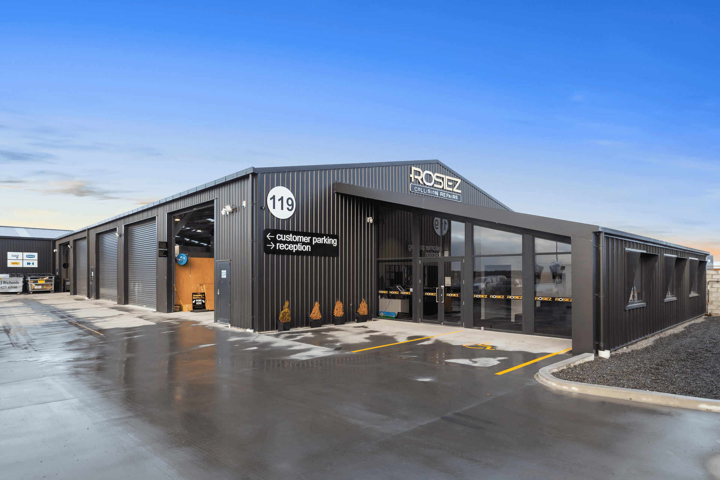 Rosiez and Wide Span Sheds – Commercial | Cohesive Group