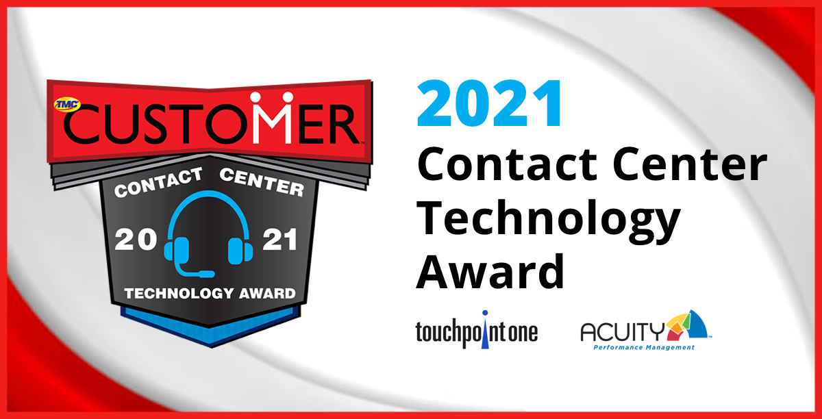 TouchPoint One | TouchPoint One Wins CUSTOMER Magazine 2021 Contact ...
