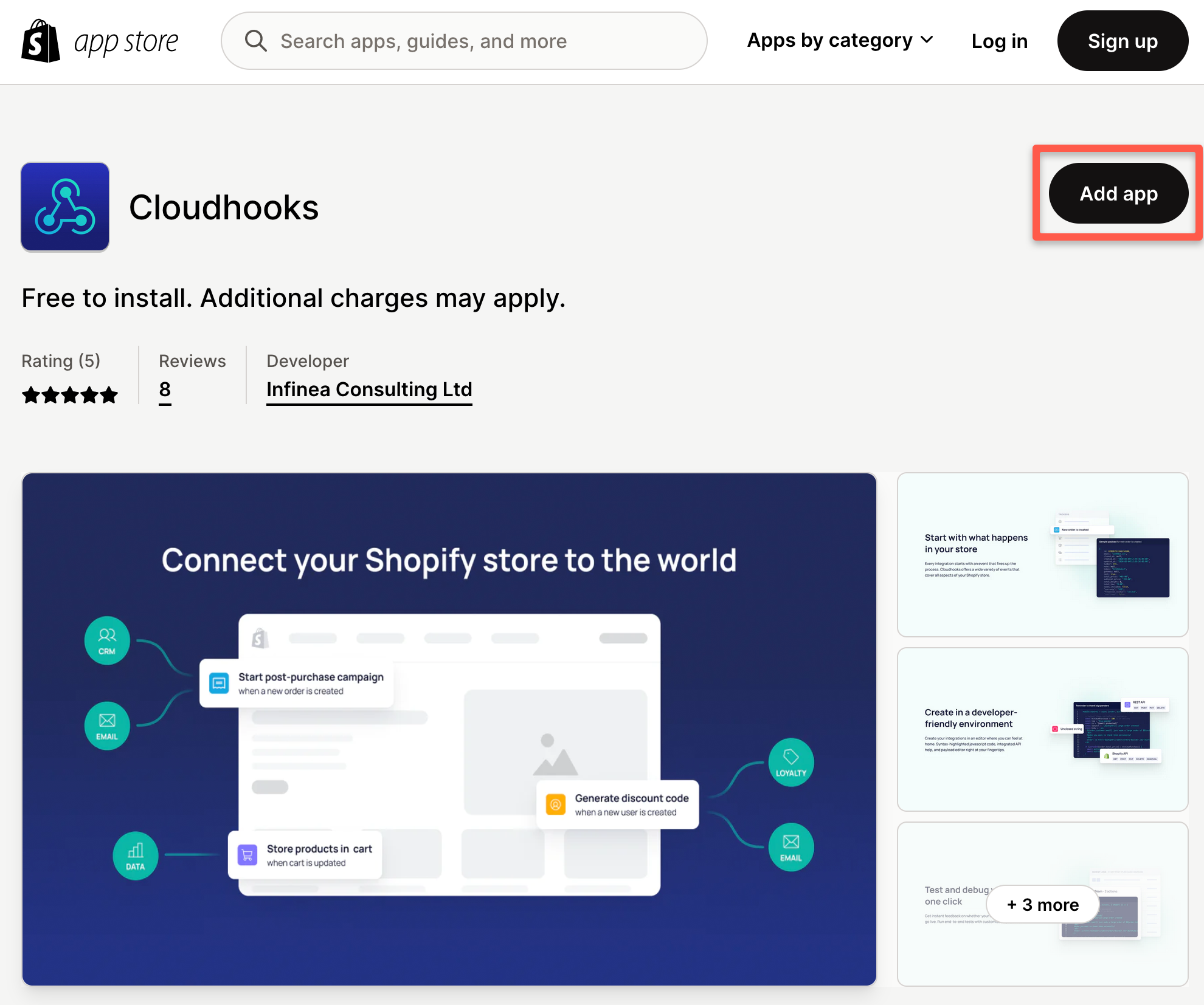 Installation - Cloudhooks - Cloudhooks