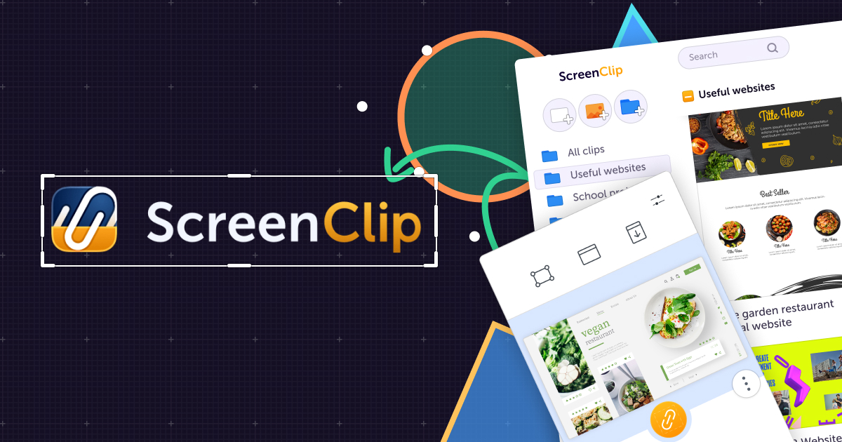 ScreenClip - Take Screenshots, Edit and Share Online!