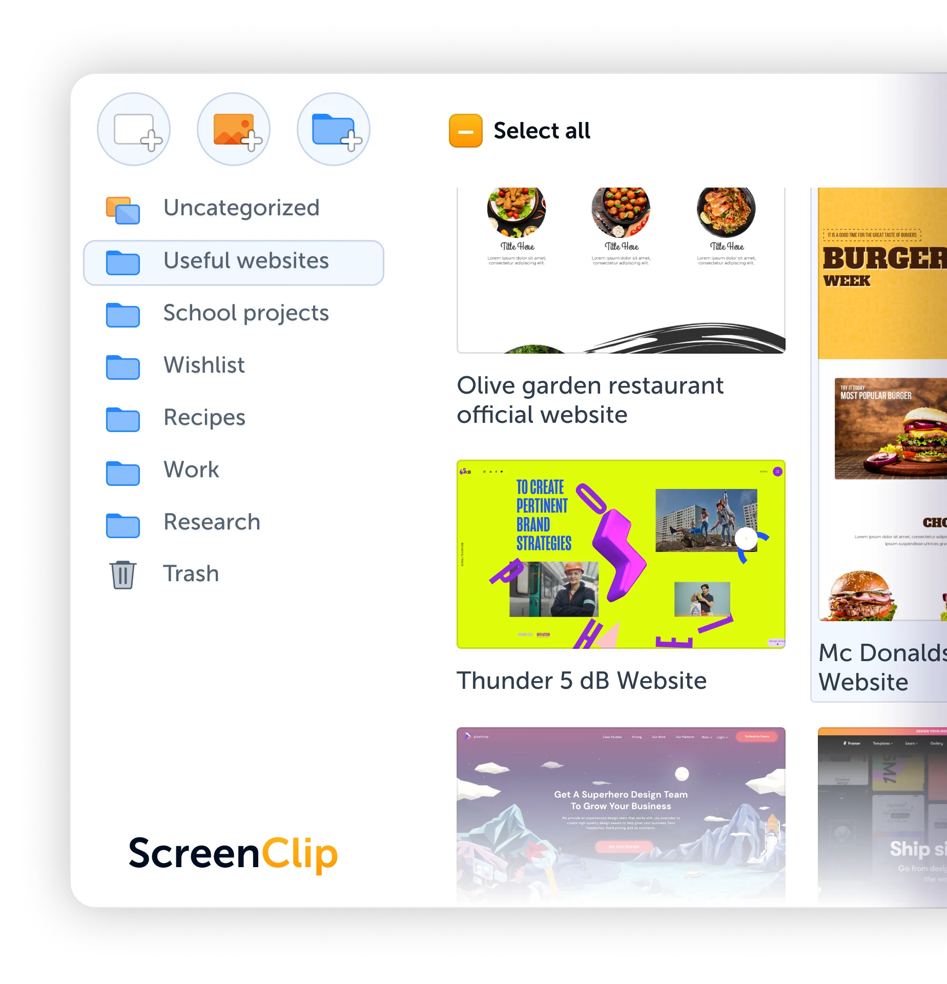 ScreenClip Features - Screenshot and Annotate Online!