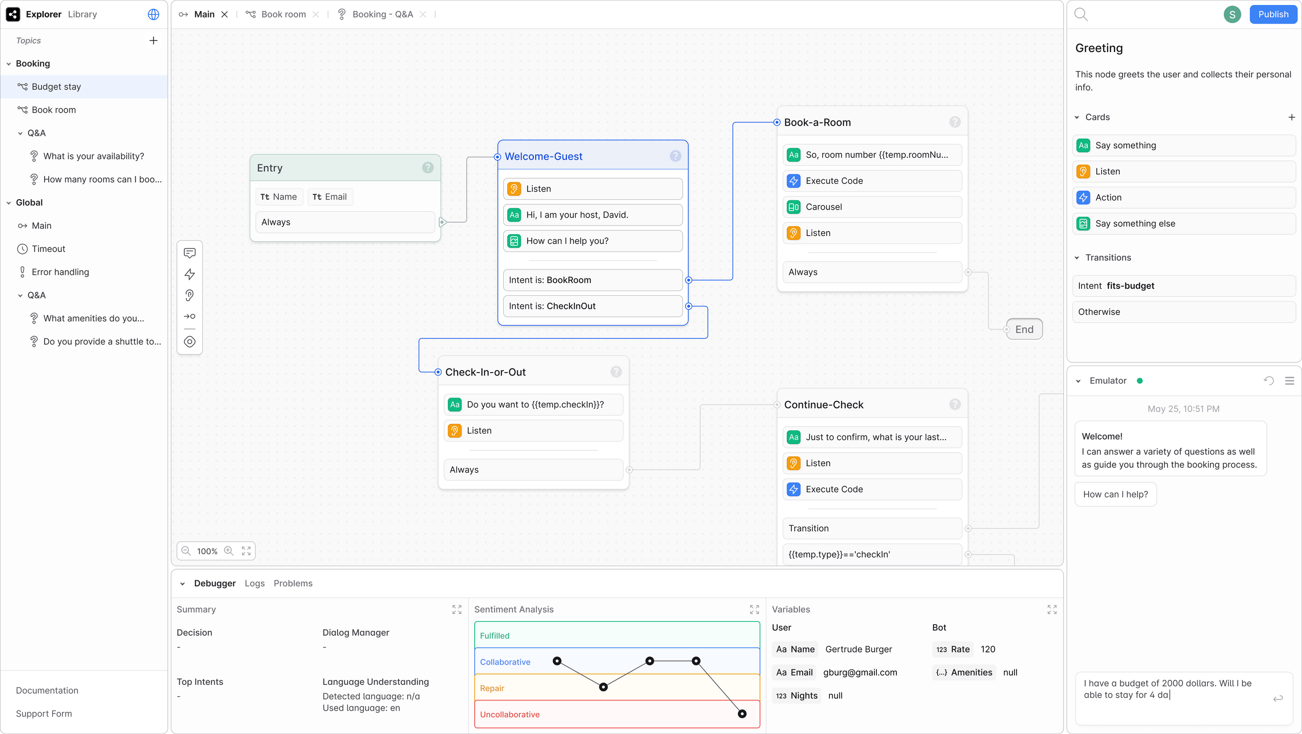 Botpress Studio: the first next-generation chatbot editor