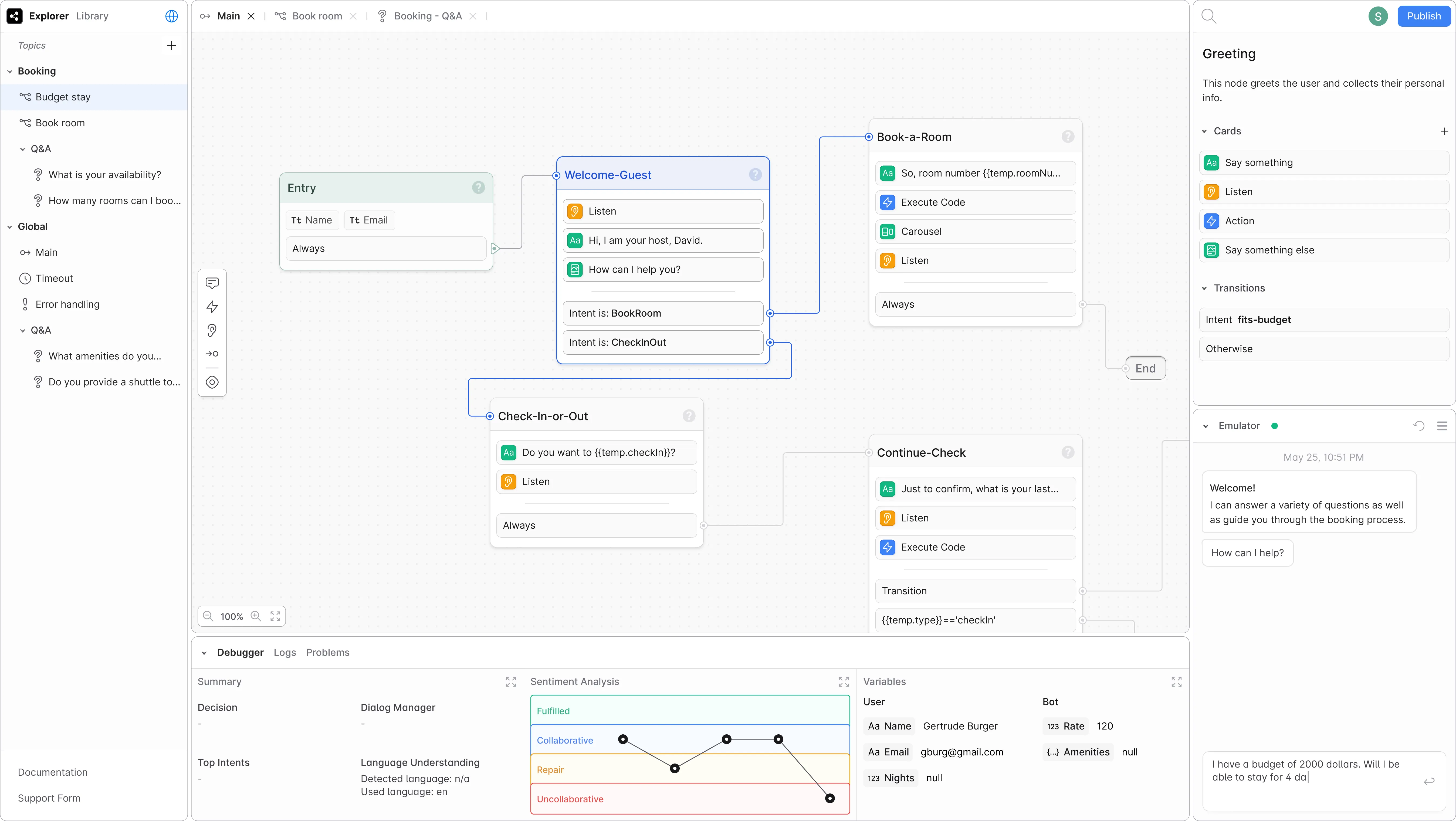 Botpress Studio: the first next-generation chatbot editor
