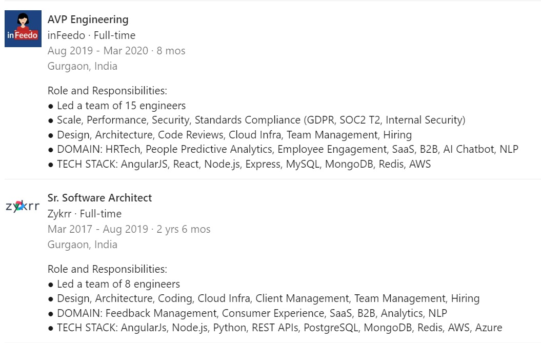 How To Write LinkedIn Work Experience Section With Examples 