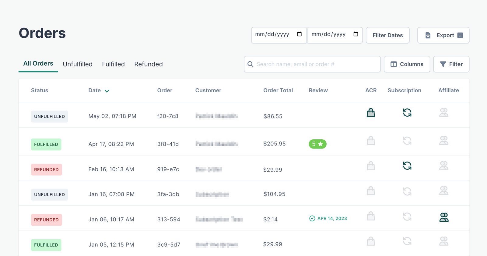 Webflow Order Management