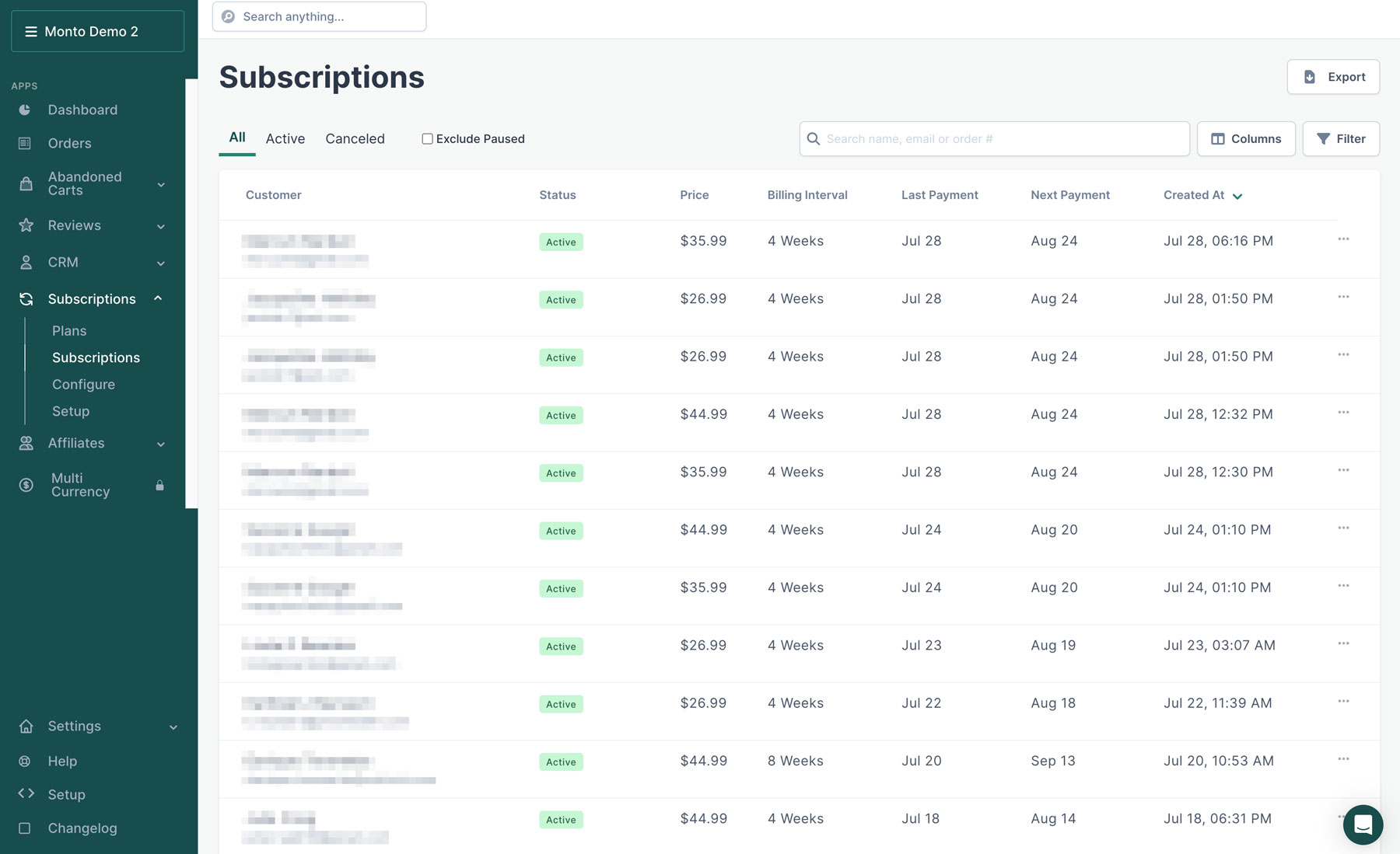 Simple Subscriptions for Webflow | Monto - Powerful Ecommerce Apps