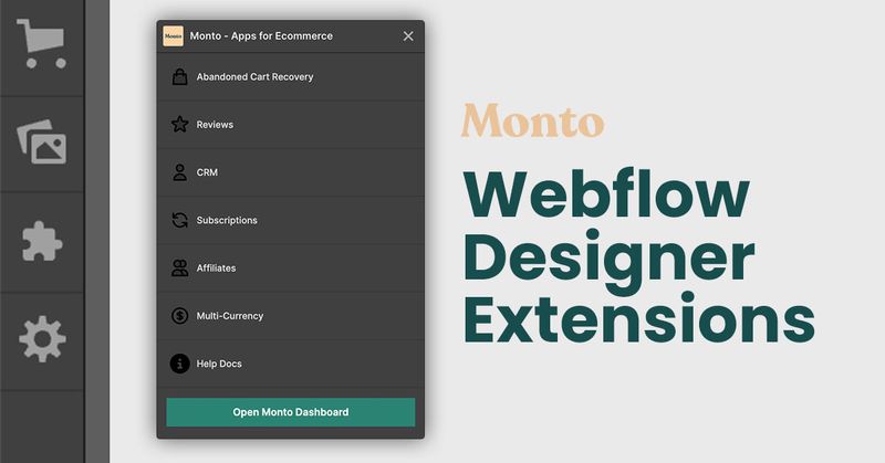 Monto - Powerful Ecommerce Apps for Webflow