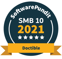 Doctible in 10 Best SMB Software Products of 2021 | Doctible