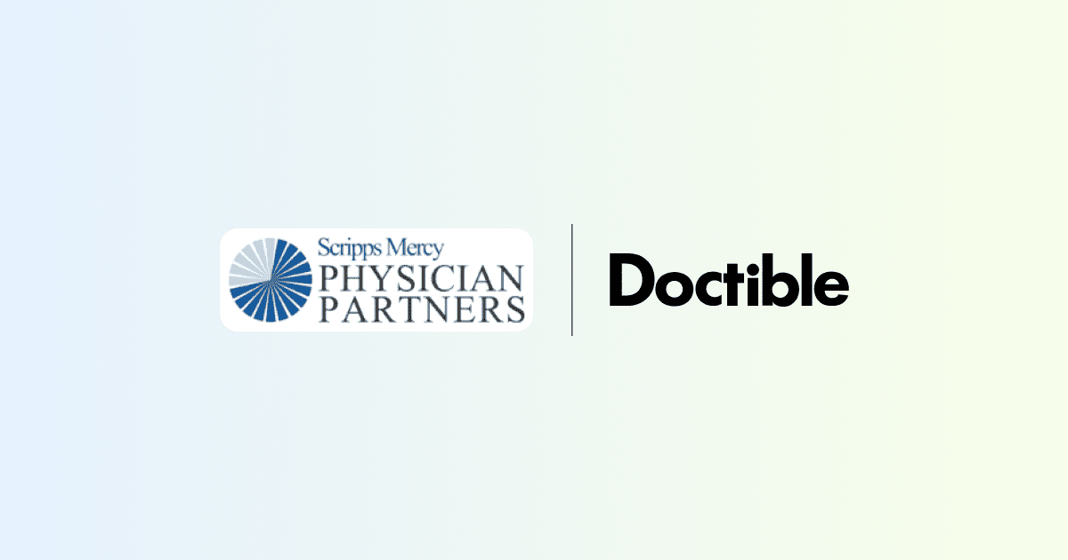 Doctible Partners with Scripps Mercy Physician Partners | Doctible