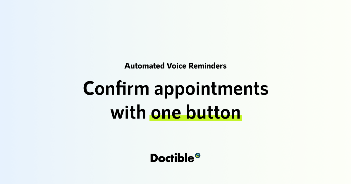 Appointment Voice Reminders - Outgoing Message Software
