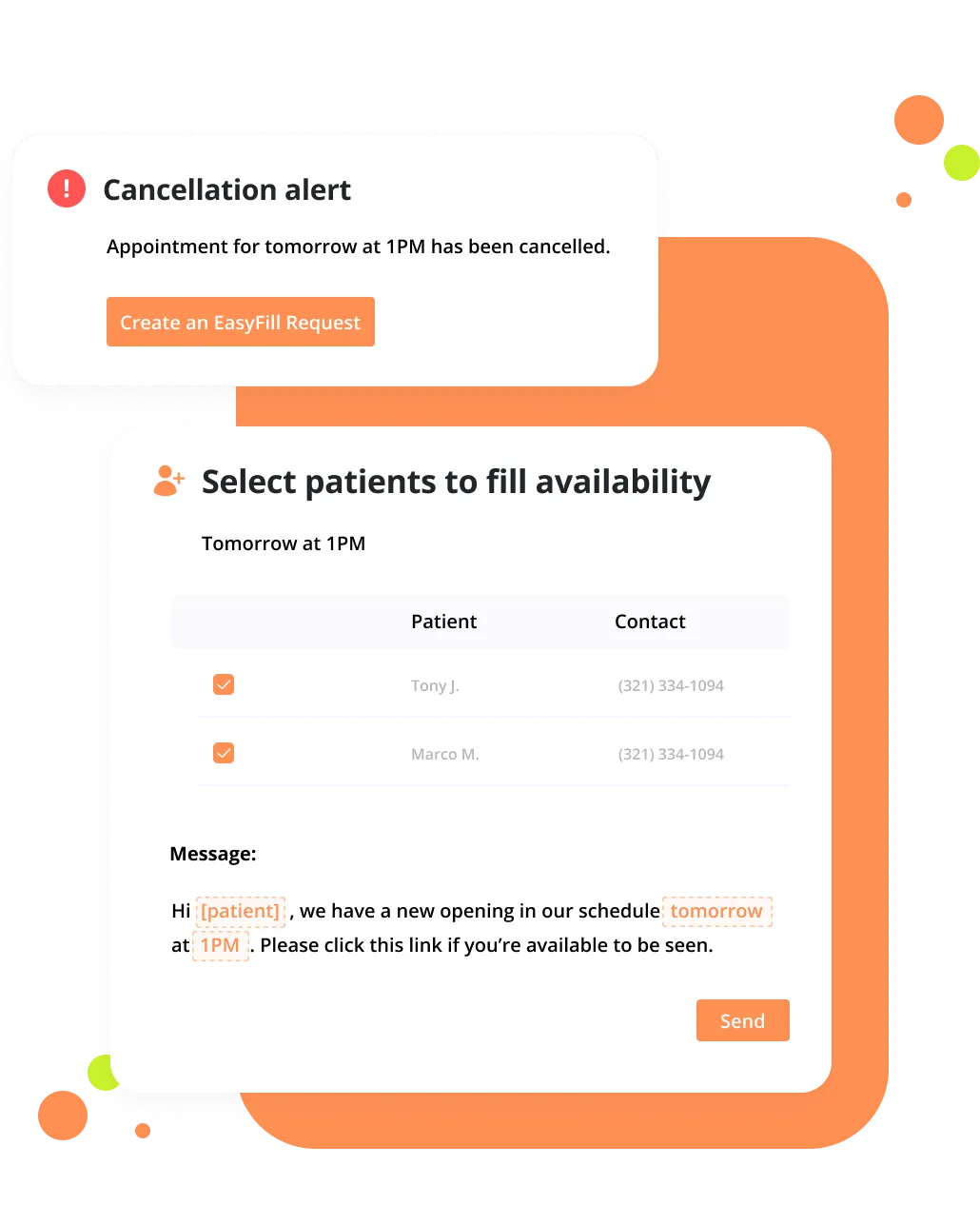 Best Approach to Handling Patient Cancellations | EasyFill | Doctible