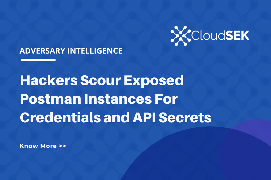 Hackers Scour Exposed Postman Instances For Credentials and API Secrets ...