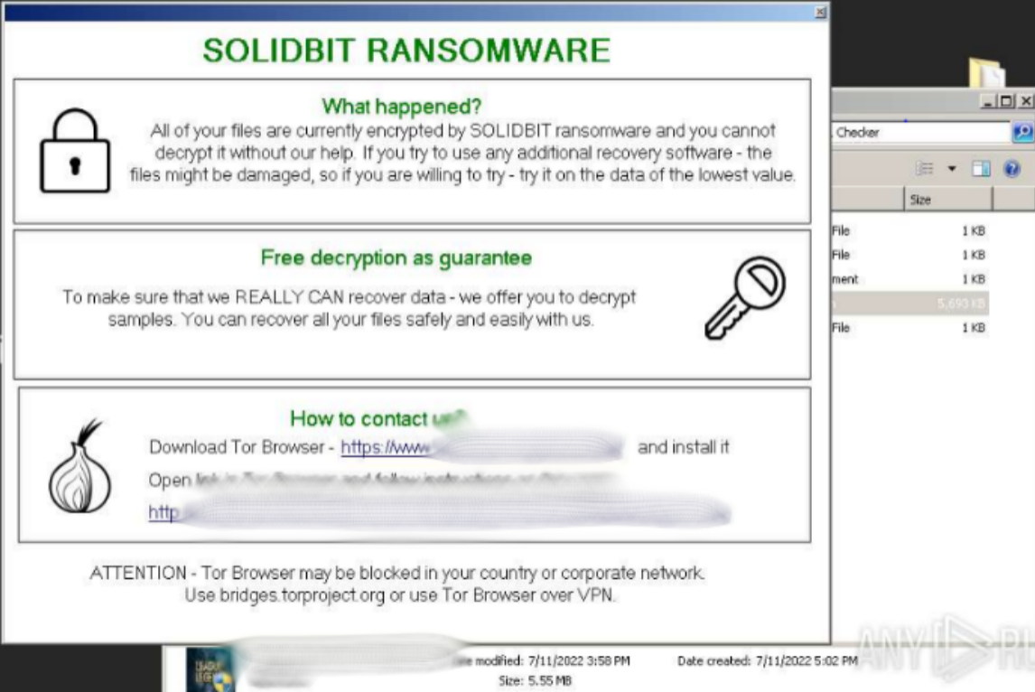 SolidBit Ransomware Group Actively Recruiting Affiliates | Threat ...