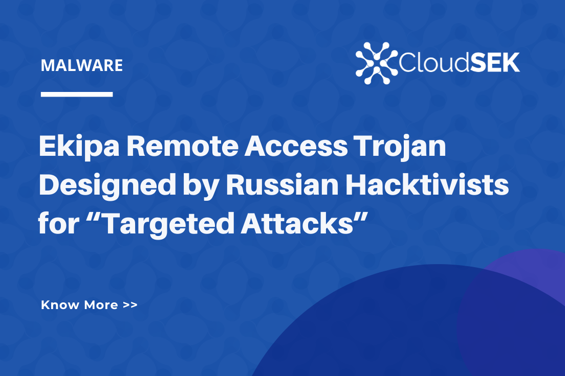 Ekipa Remote Access Trojan Designed by Russian Hacktivists for “Targeted Attacks” | Threat ...