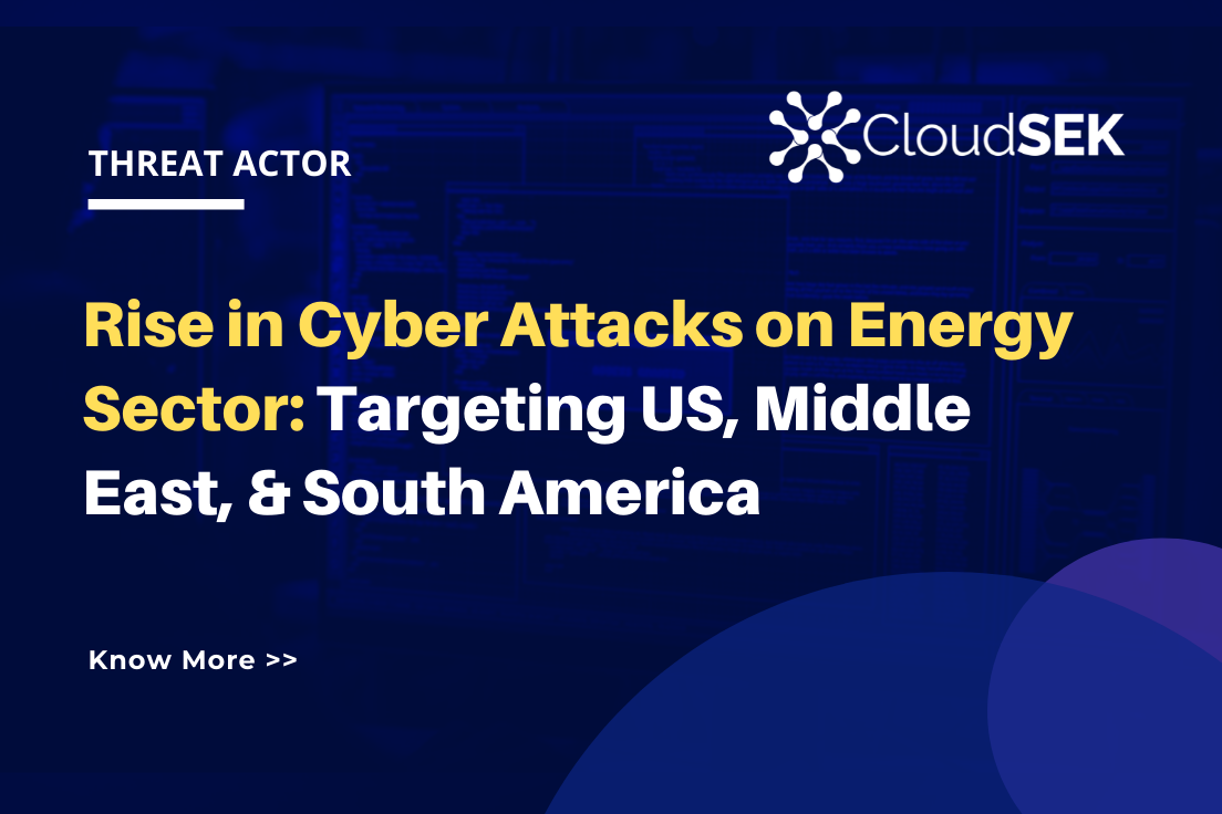 Cyber Attacks on Energy Sector: Targeting US, Middle East, & South ...
