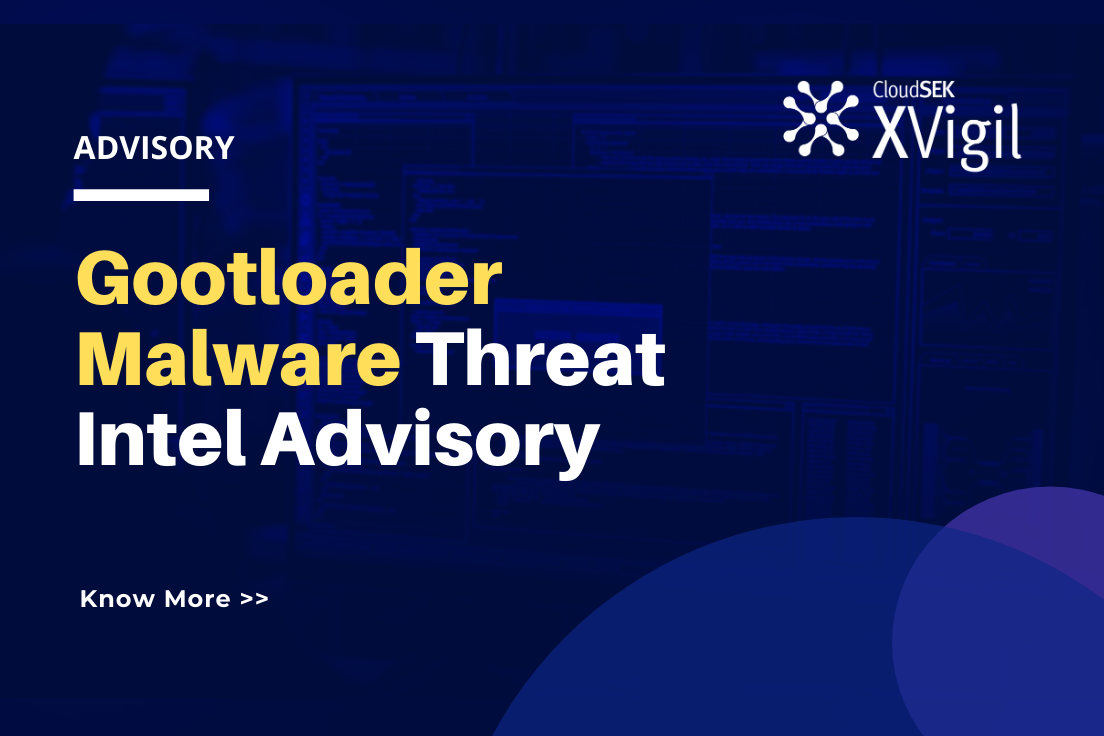 Gootloader Malware Threat Intel Advisory | Threat Intelligence | CloudSEK
