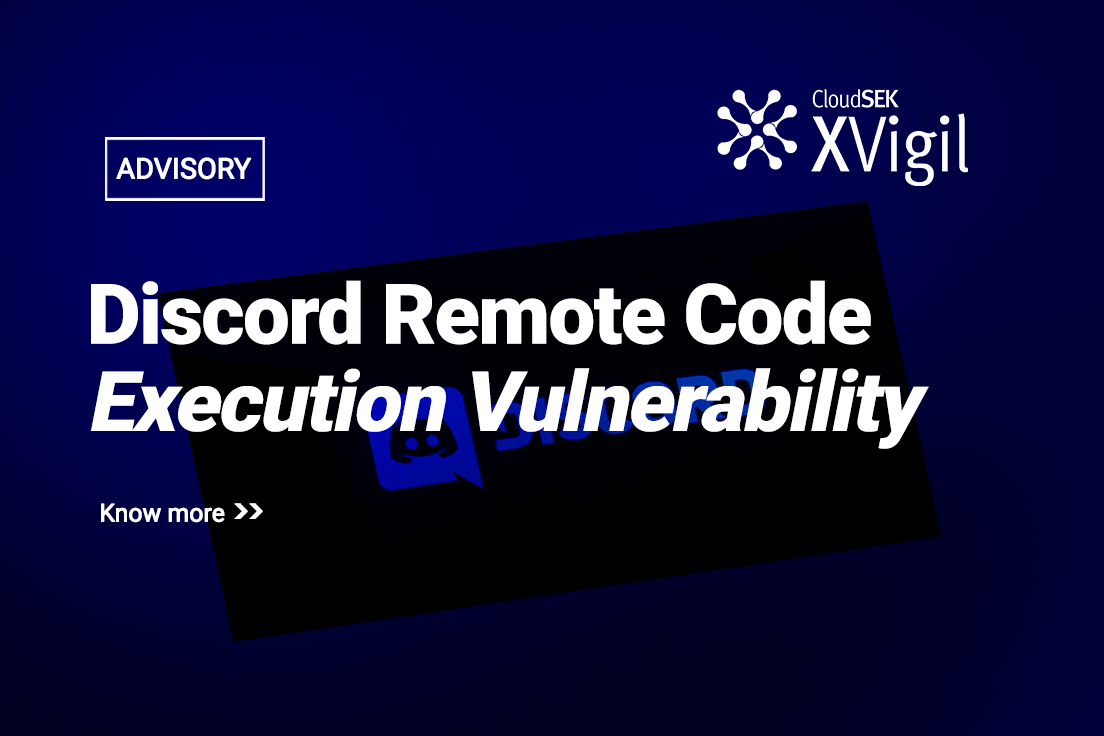 Discord Remote Code Execution Vulnerability Threat Intel Advisory ...