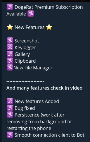 DogeRAT: The Android Malware Campaign Targeting Users Across Multiple Industries | CloudSEK