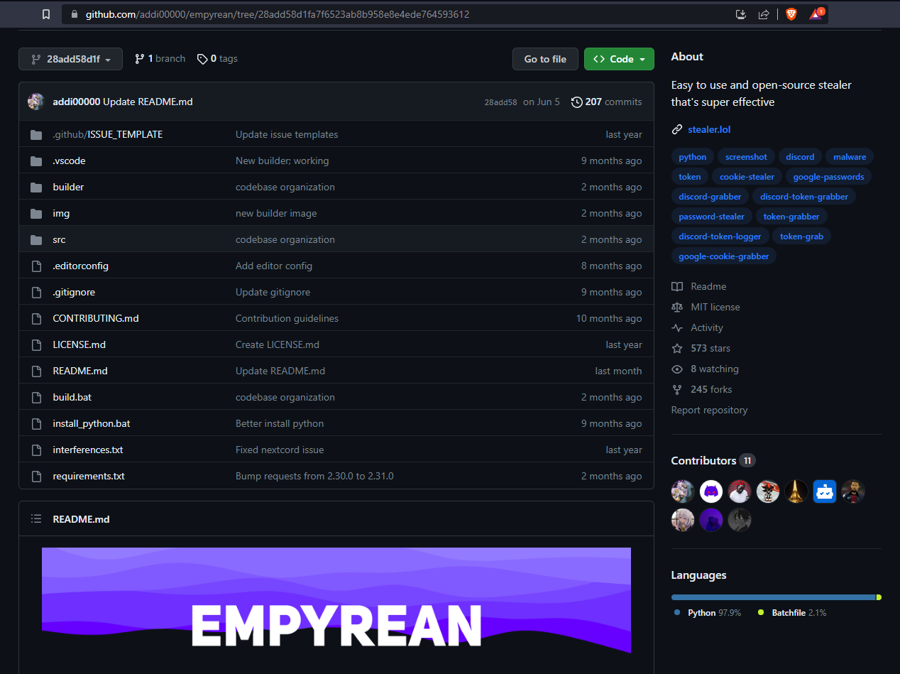 Breaking into the Bandit Stealer Malware Infrastructure | CloudSEK